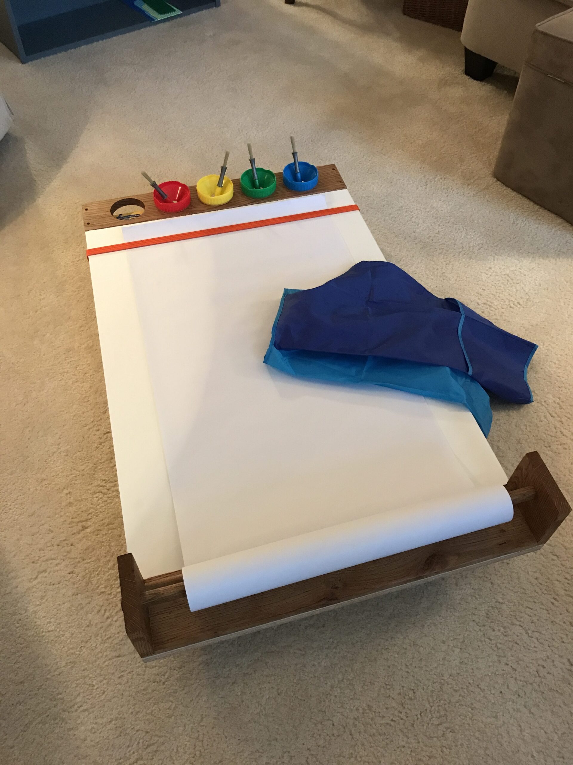 Child's Art Table, Free Plans Included - Bayne Custom Woodworking ...