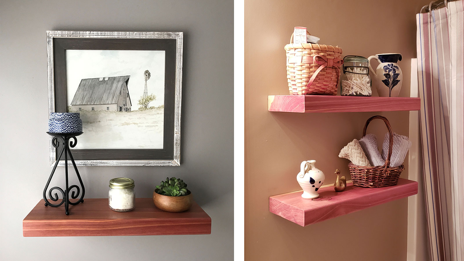 DIY Floating shelves - Bayne Custom Woodworking | Nashville Woodworker ...