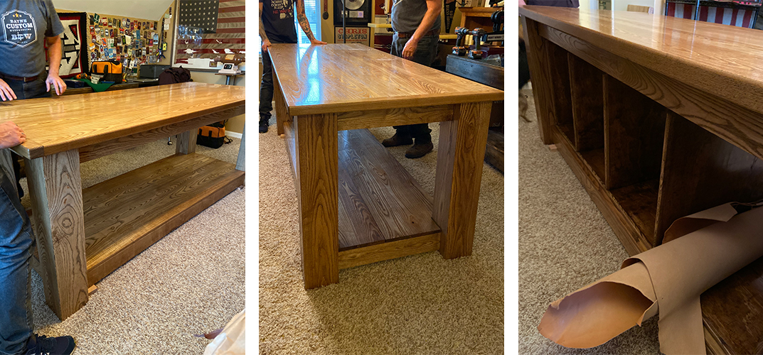Custom work table store